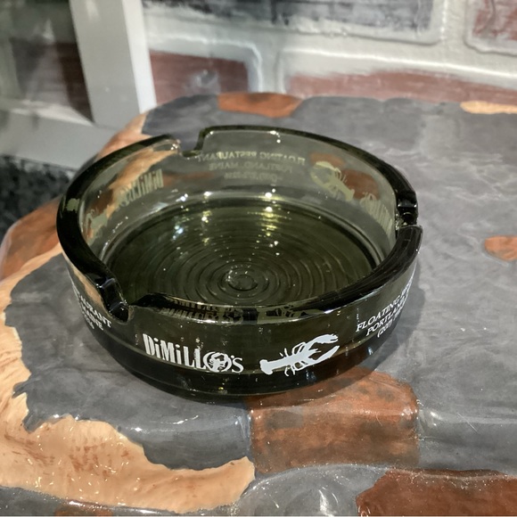 DiMillos | Dining | Vintage Dimillos Floating Restaurant Green Glass ...